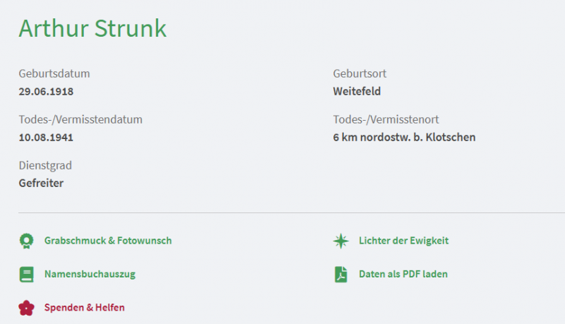 Fragen und Antworten – Wehrmacht-Auskunftstelle